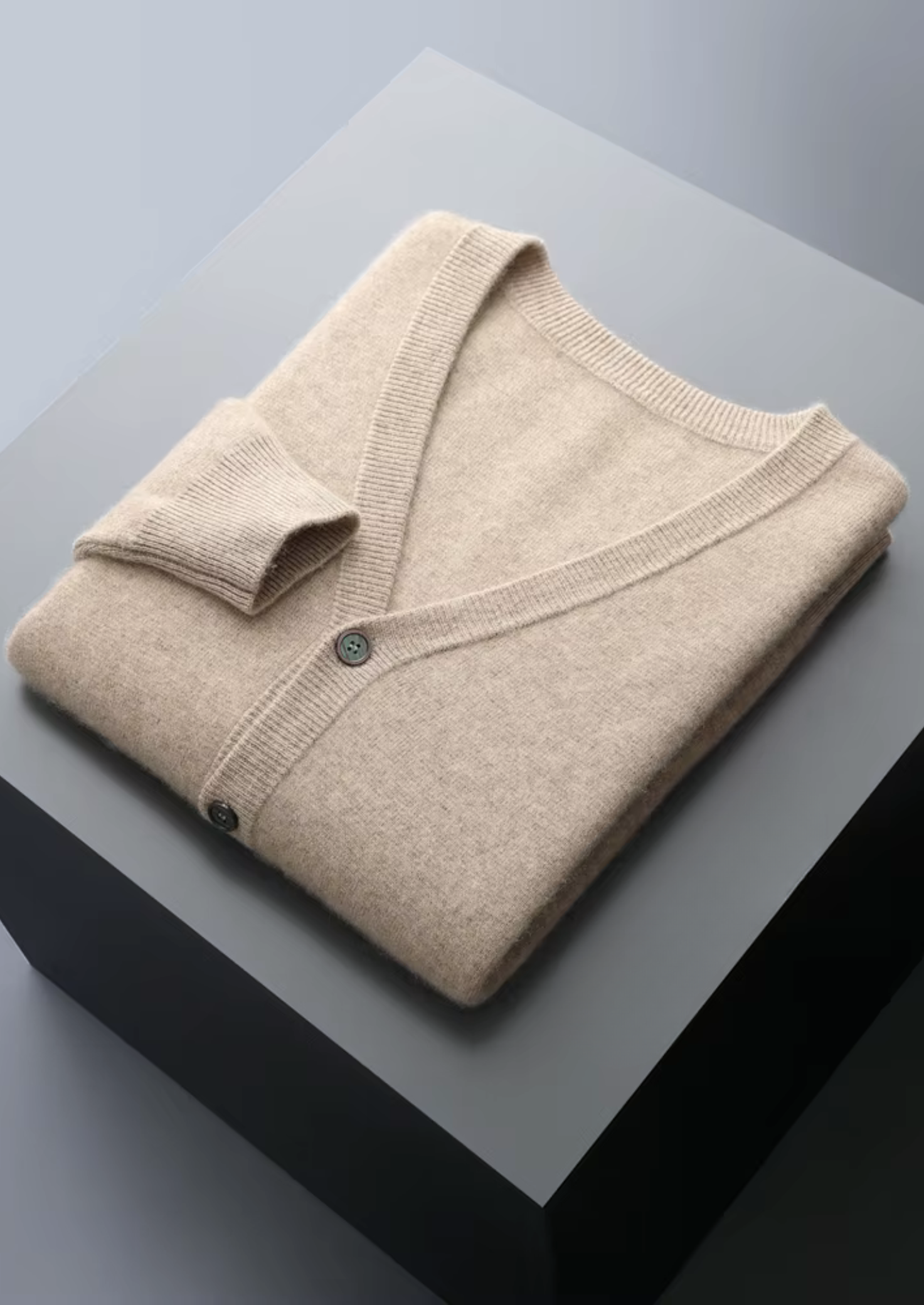 Pure Extra-Fine Merino Wool Essential Luxury Cardigan – VeroDeva